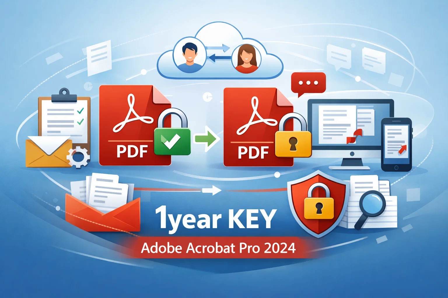 1Year Key Adobe Acrobat Pro 2024 Explained for Secure PDF Ma... | Shop